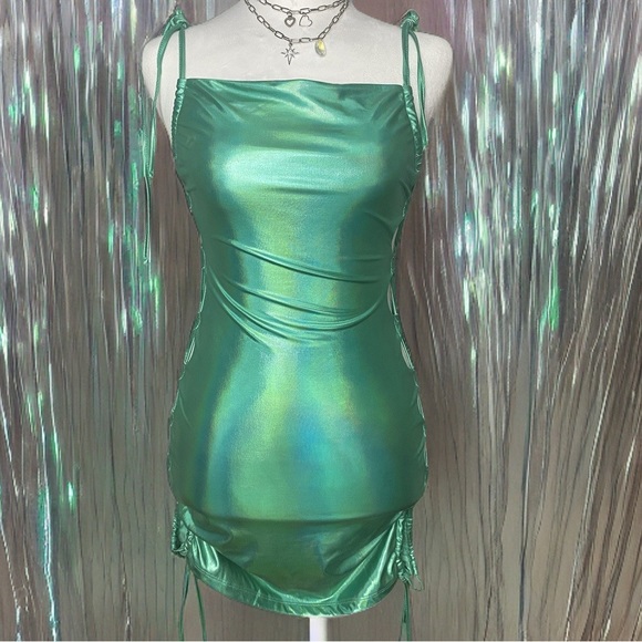 Dolls Kill | Dresses | Dollskill No Vacancy Lace Up Body On Dress ...